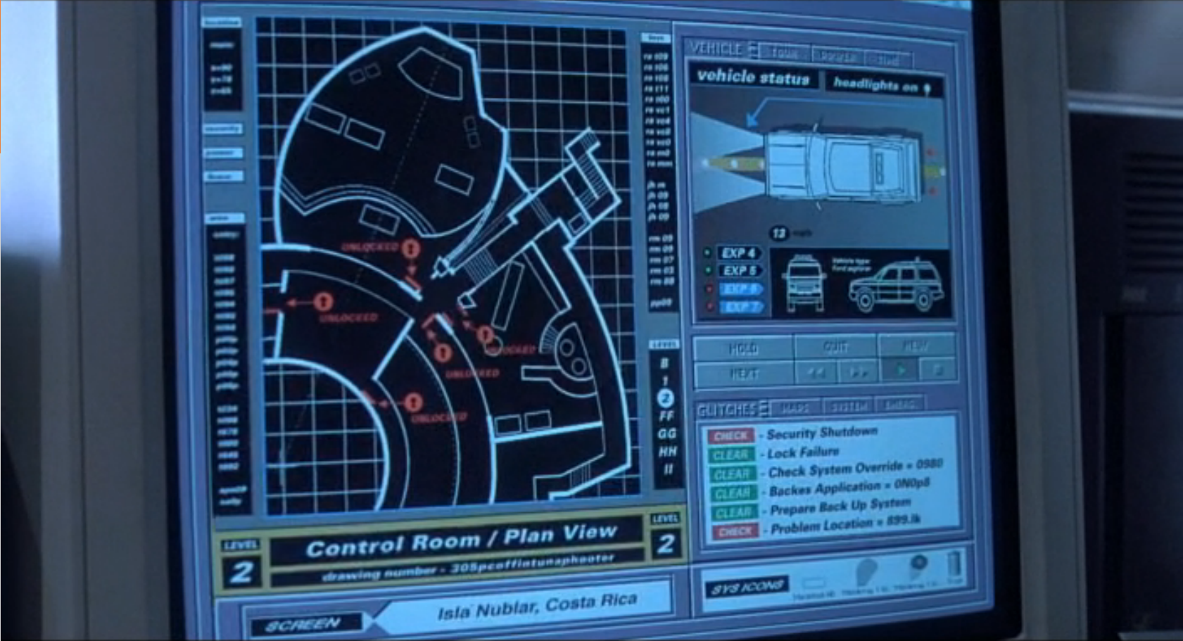 Security Alert | Sci-fi interfaces