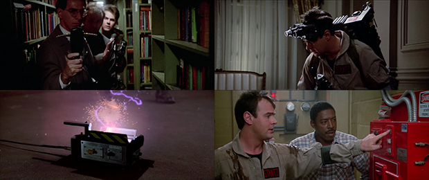 Movie night: Ghostbusters | Sci-fi interfaces